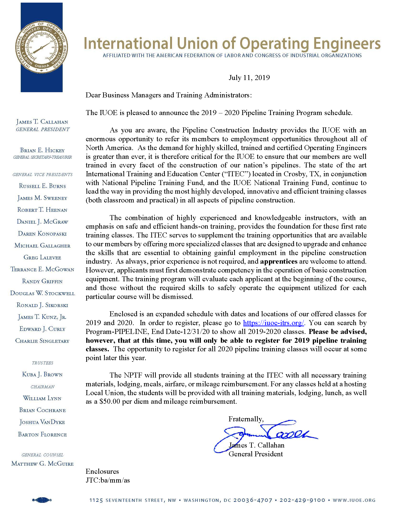 Training – IUOE Local 98