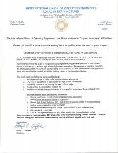 Apprenticeship – IUOE Local 98