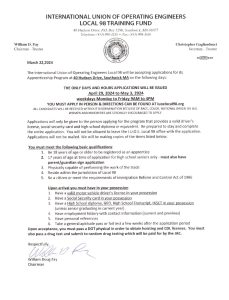 Apprenticeship – IUOE Local 98